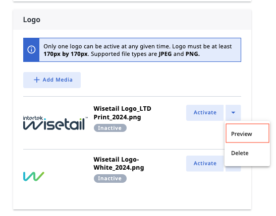 Logo Management – Wisetail Technical Support