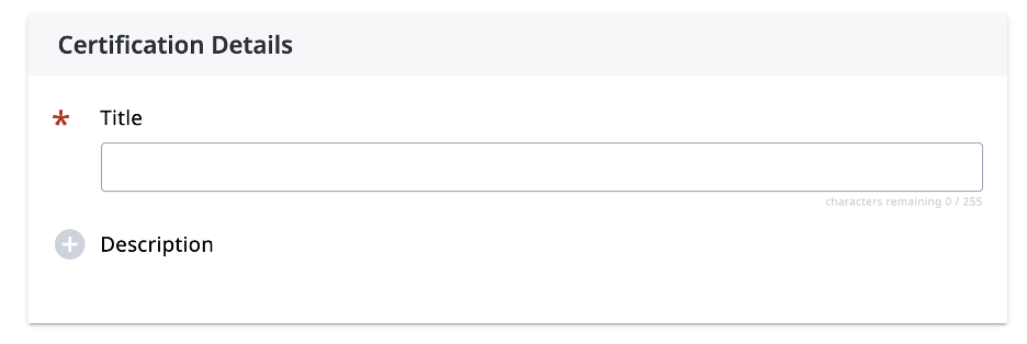 Certifications – Wisetail Technical Support