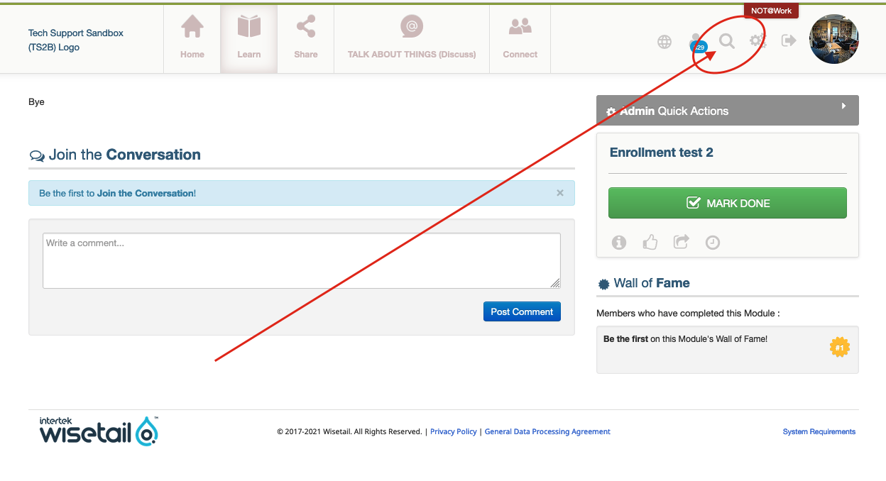 Global Search – Wisetail Technical Support